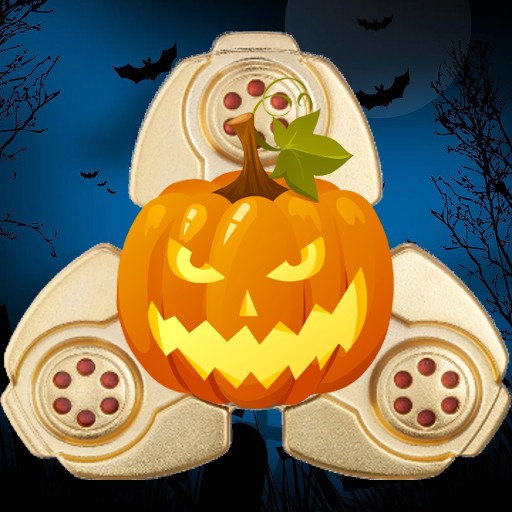 Pumpkin Spinner - Fidget Spinner - Halloween Game