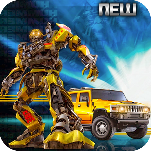 Future Police Flying Robot Car Battle 2018