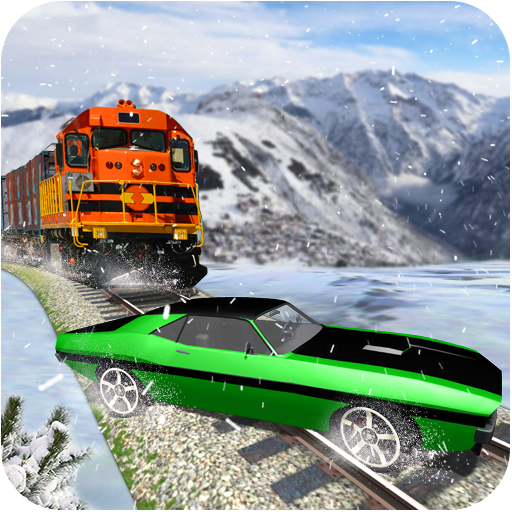 Train Vs Car: Speedy Race