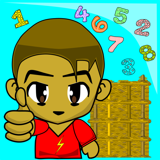 Elementary arithmetic operations made fun in a video game