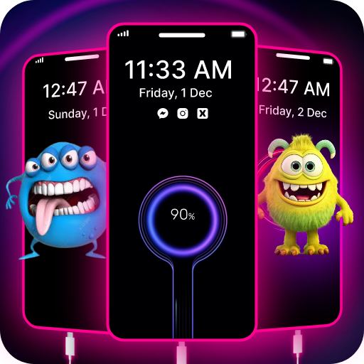 4k Charging Animation